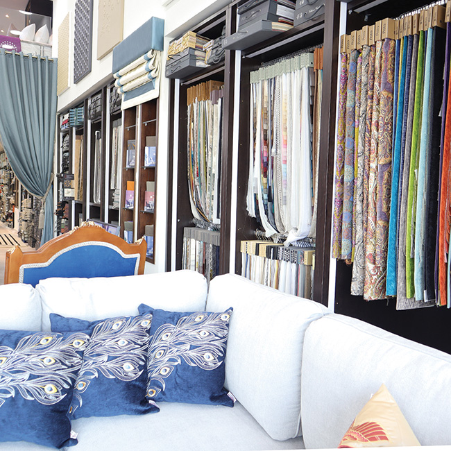 Our Showroom – Rankoussi Fabrics and Furniture